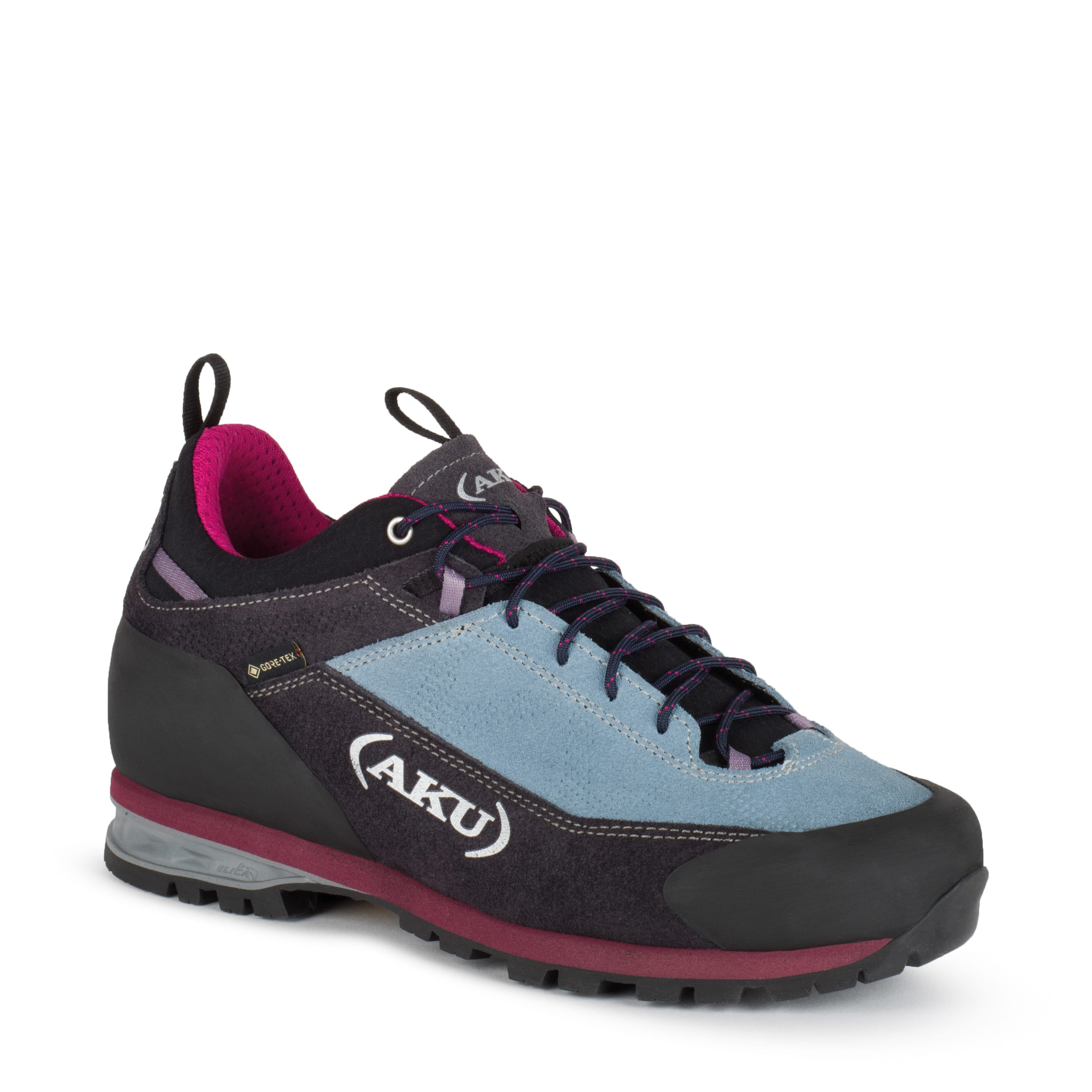 Aku Link GTX W's Multi-functional shoes light blue/fuxia 4.0 UK - Transa.ch