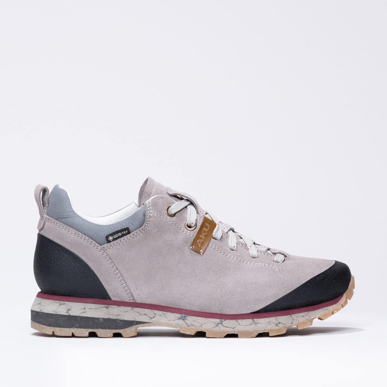 Aku Bellamont 4 Suede Gw Multi-functional shoes grey/bordeaux 8.0 UK ...