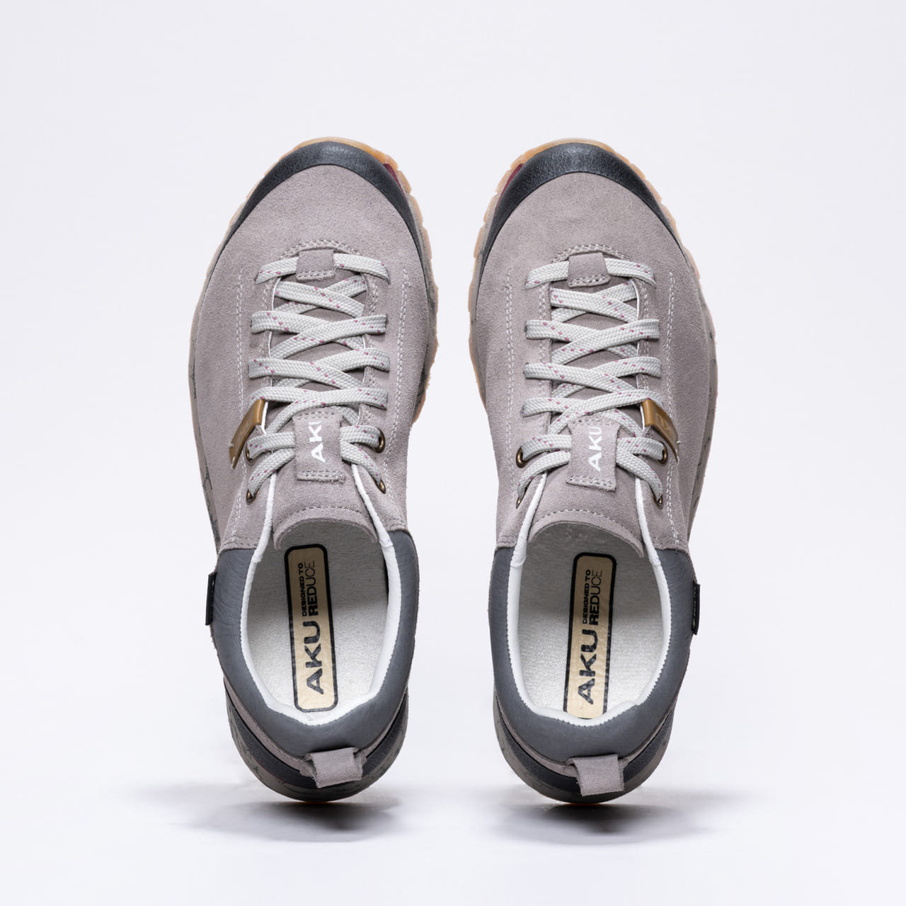 Aku Bellamont 4 Suede Gw Multi-functional shoes grey/bordeaux 8.0 UK ...