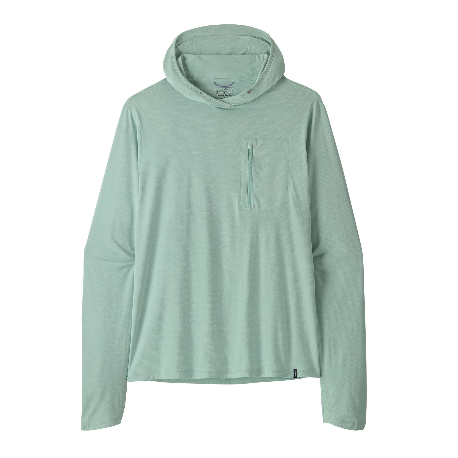 Patagonia M's Cap Cool Sun Hoody Langarmshirt thermal blue/thin ice x ...
