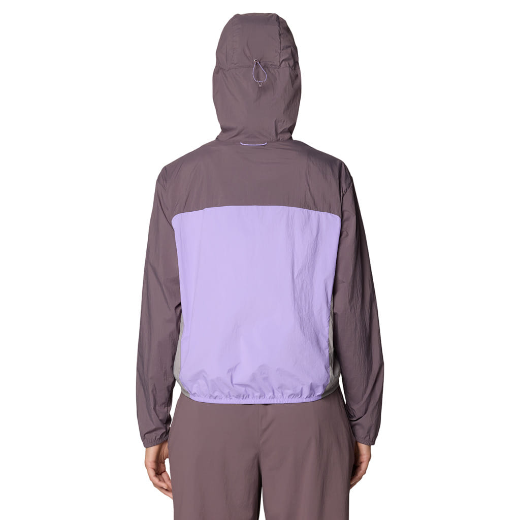 Mountain Hardwear W Wind Veil Hooded Jacket Windbreaker purple sage ...
