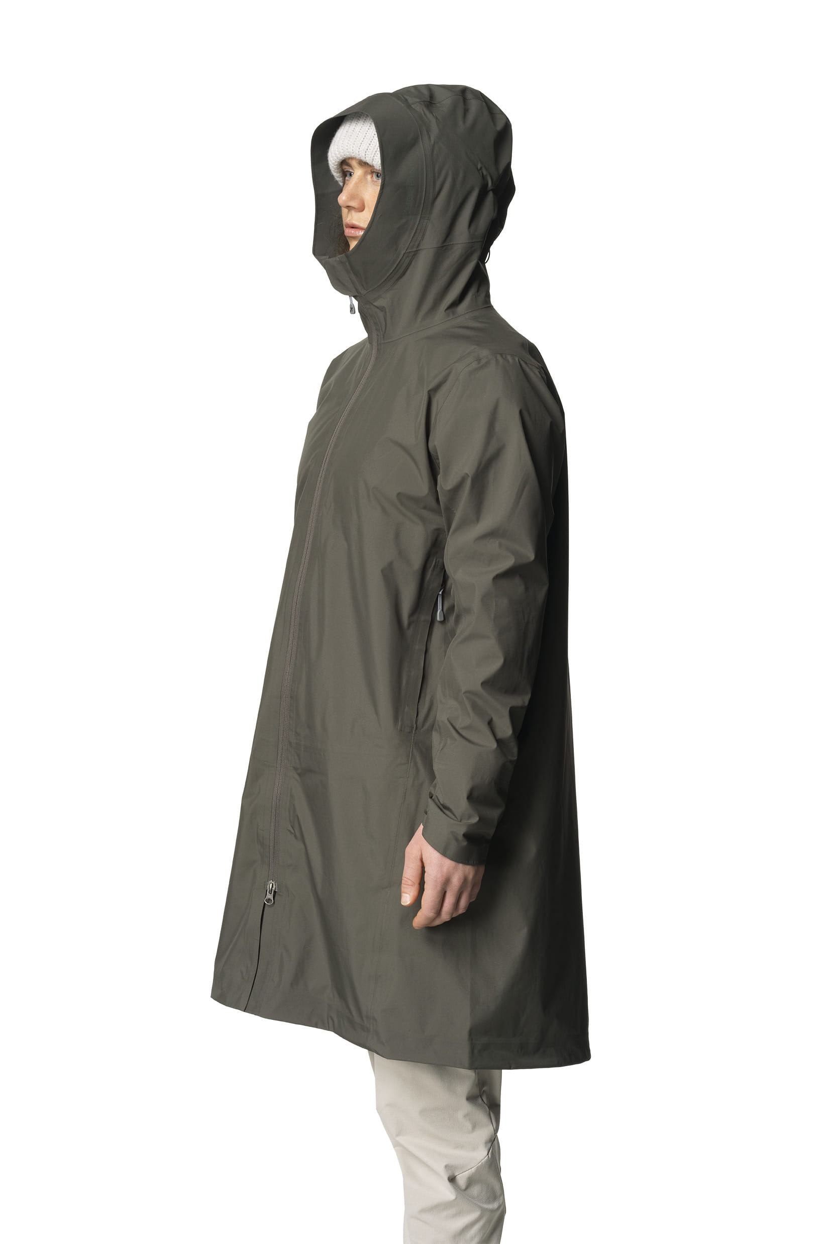 Houdini W's One Parka II Mantel dawn green/dawn green M - Transa.ch